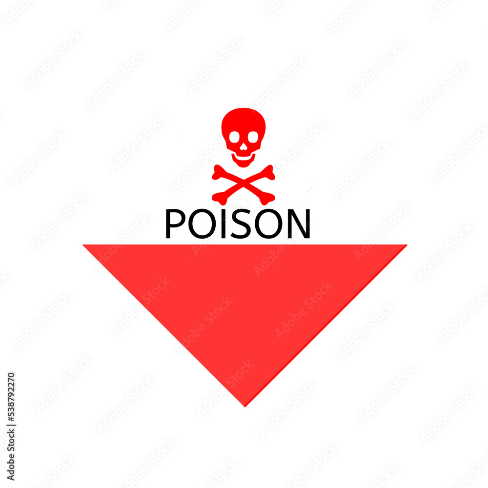 Meaning Pesticides Position Warning Symbol Agriculture Toxic Label ...