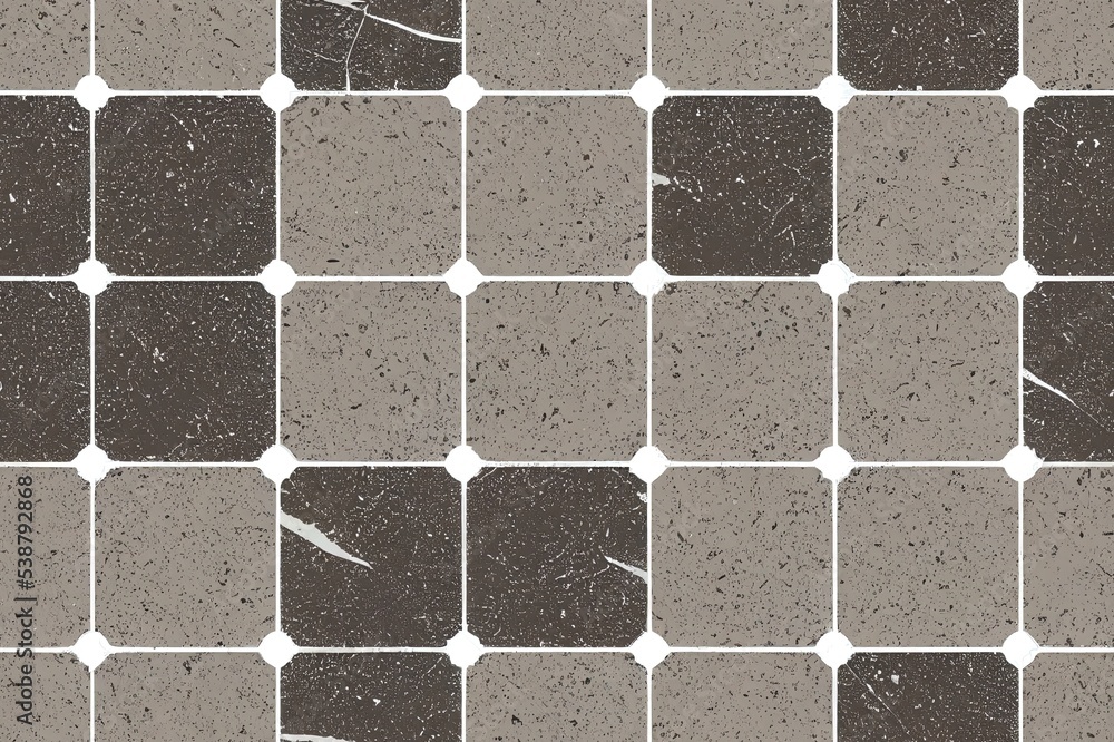 Terrazzo flooring 2d seamless pattern. Texture of classic Italian type ...