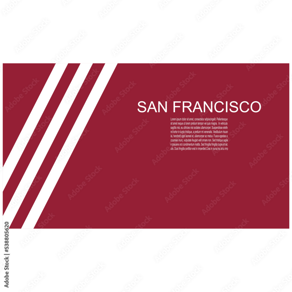 San Francisco 49ers american footbal team uniform colors. Template for ...