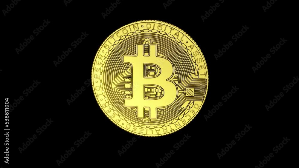 Bitcoin Cartoon Edge, Z Spin, Simple Animation, Transparent PNG ...