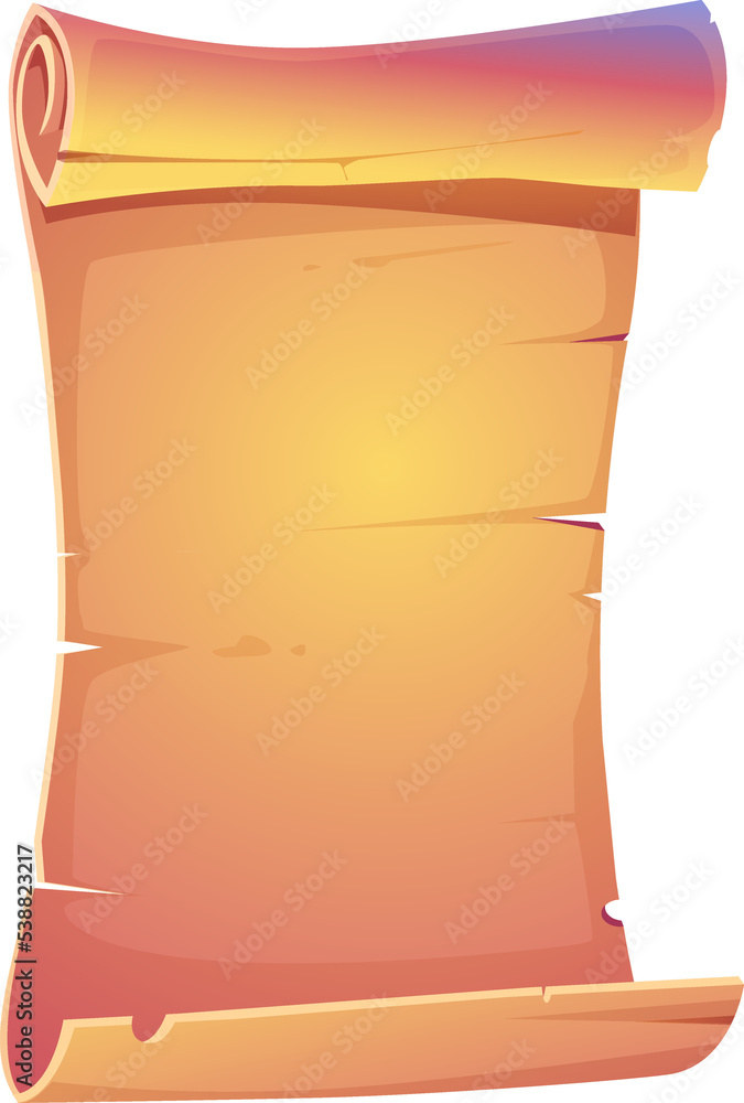 Cartoon papyrus Stock Illustration | Adobe Stock