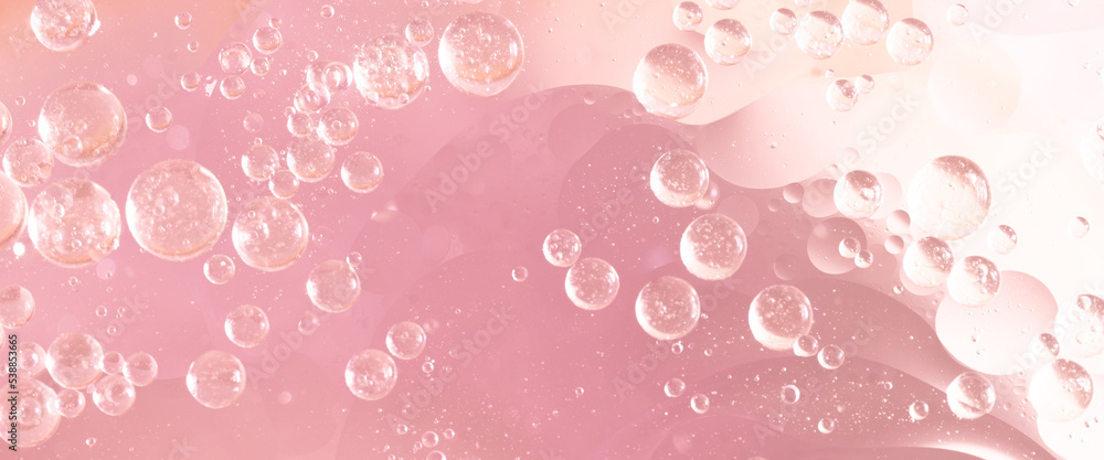 Abstract Pink water bubbles background Stock Photo | Adobe Stock