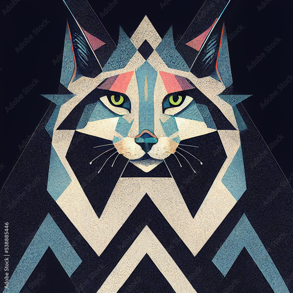 lynx. American Indian Chief Headdress. War bonnet. dream catcher ...