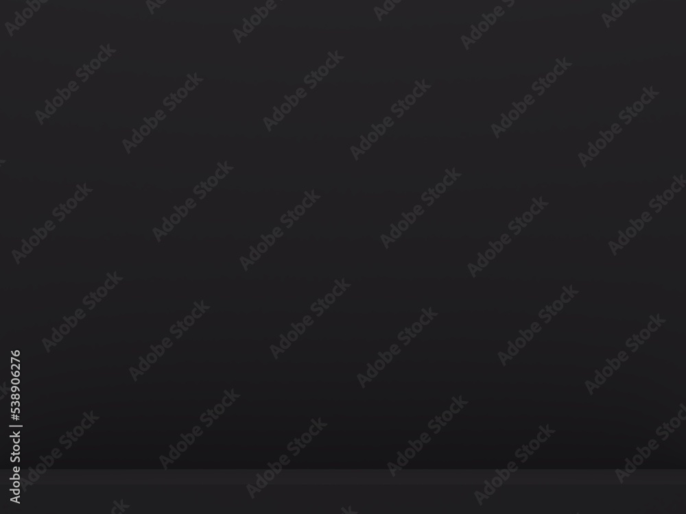 abstract moonless night background 3d render. empty space room minimal ...