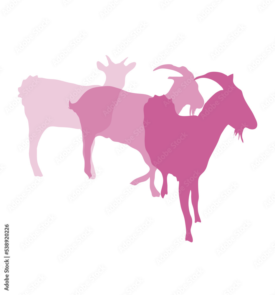 Goats logo - Vector Stock Vector | Adobe Stock