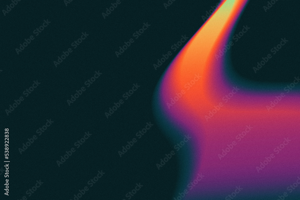 abstract gradient with thermal heatmap effect and grain texture ...
