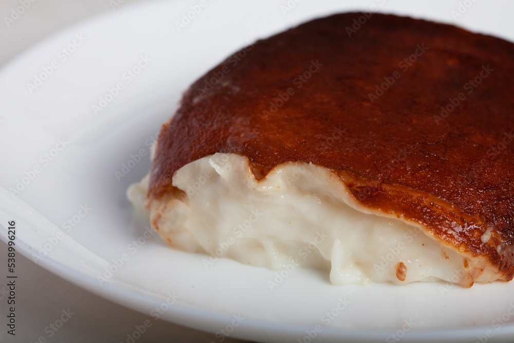 Turkish Burned Milk Pudding (Kazandibi) Dessert Stock Photo | Adobe Stock