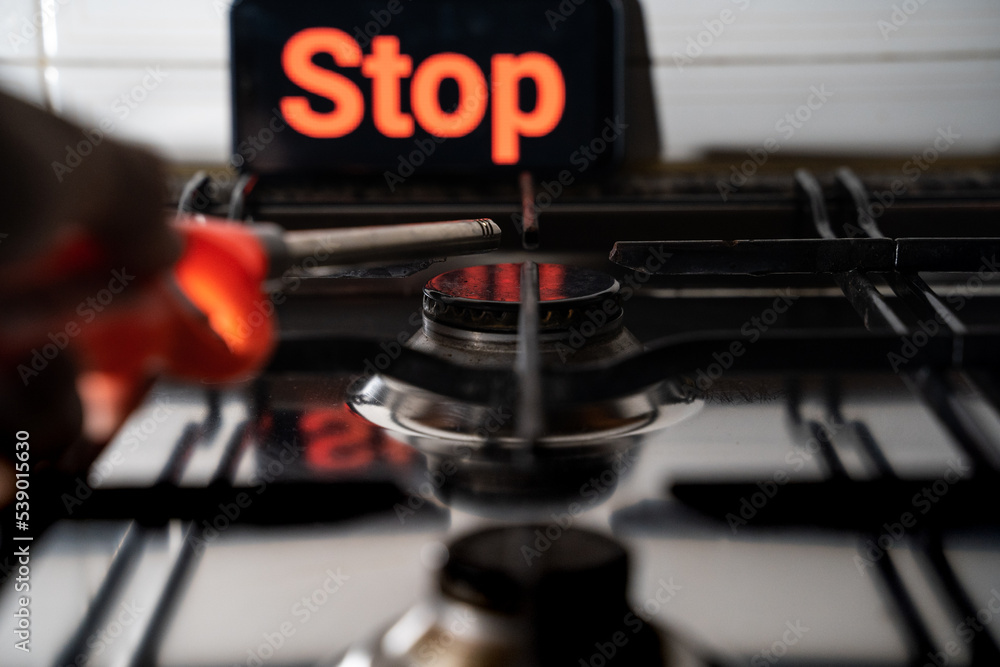 Stop Domestic gas problem. Energy crisis in Europe due to inflation and ...