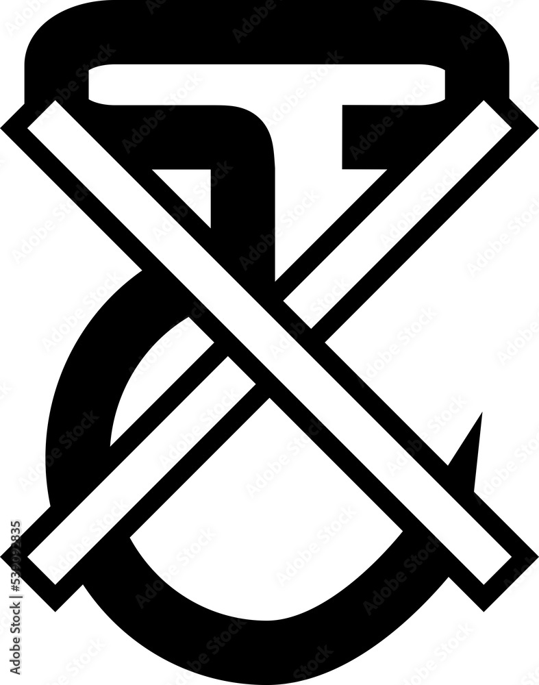 Do not use hooks icon, Packaging Symbol, transparent backgrounds Stock ...