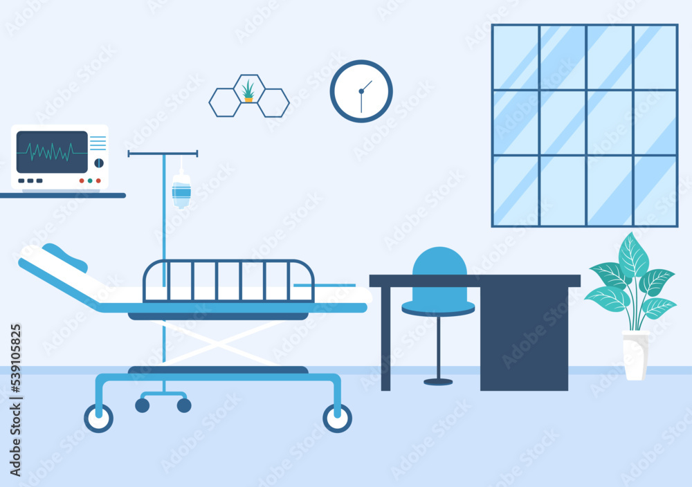 Plastic Surgery Flat Cartoon Hand Drawn Templates Illustration of ...