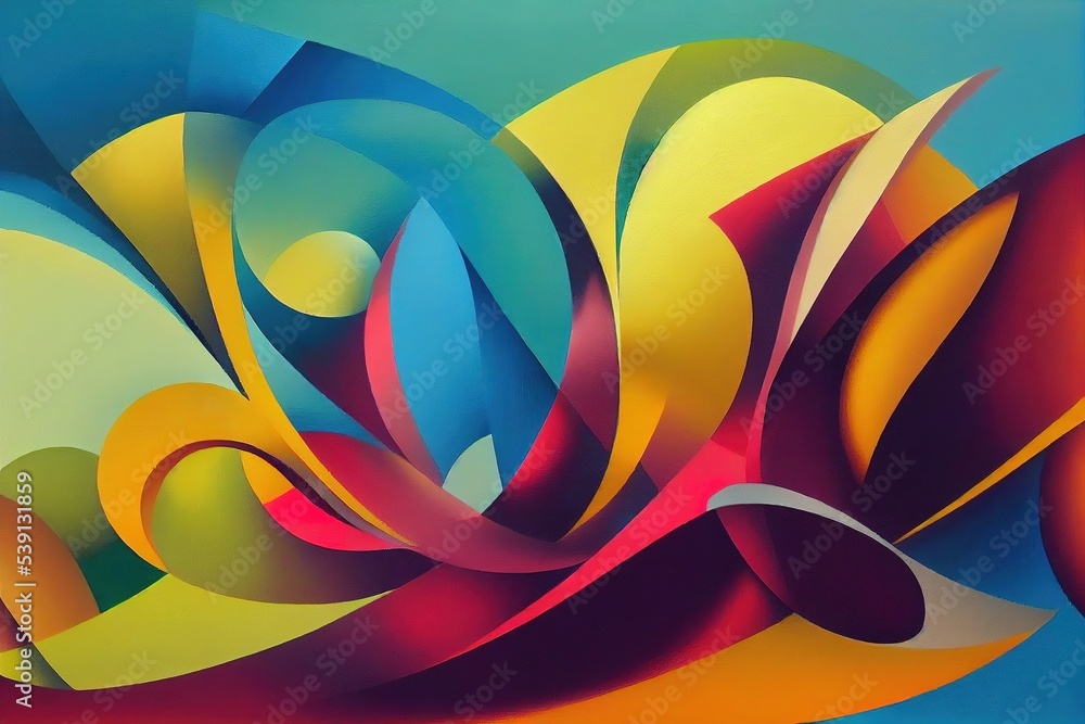 Abstract painting. Versatile artistic backdrop can apply to a wide ...