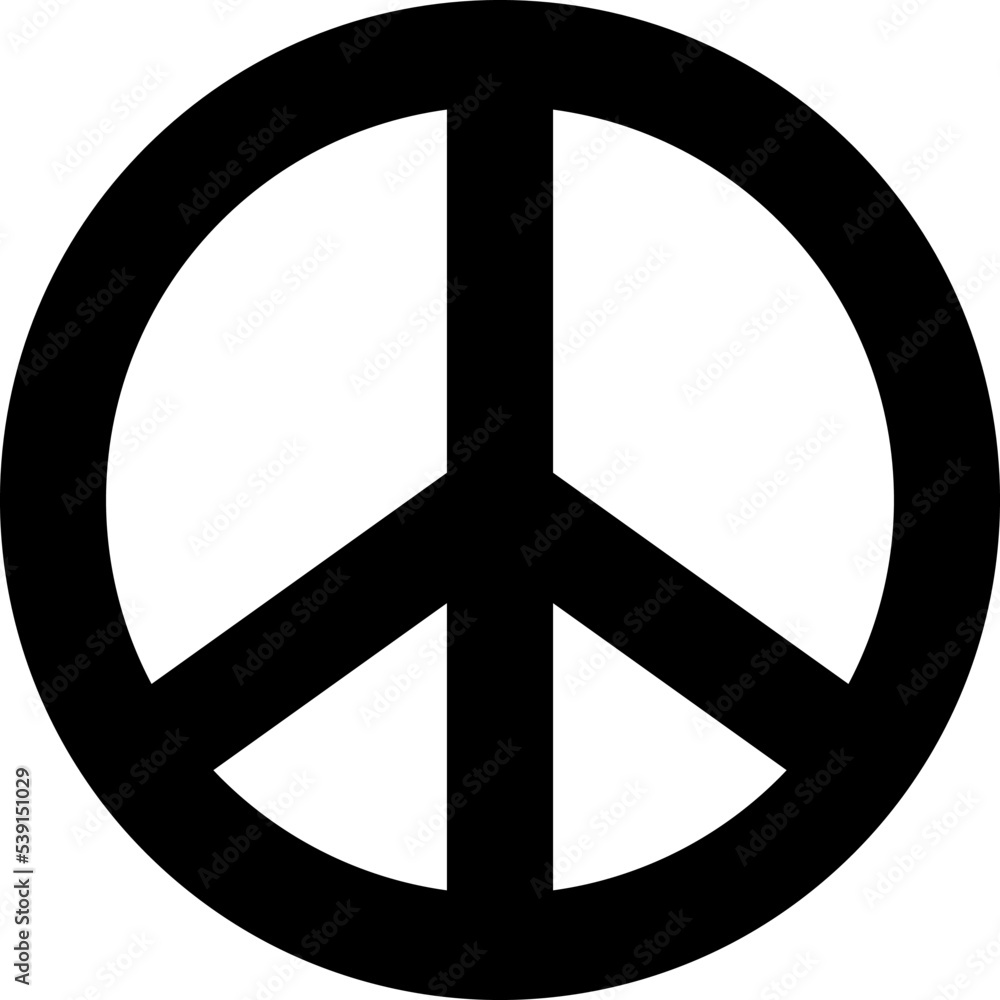 Peace Symbol Cutfile, cricut ,silhouette, SVG, EPS, JPEG, PNG, Vector ...