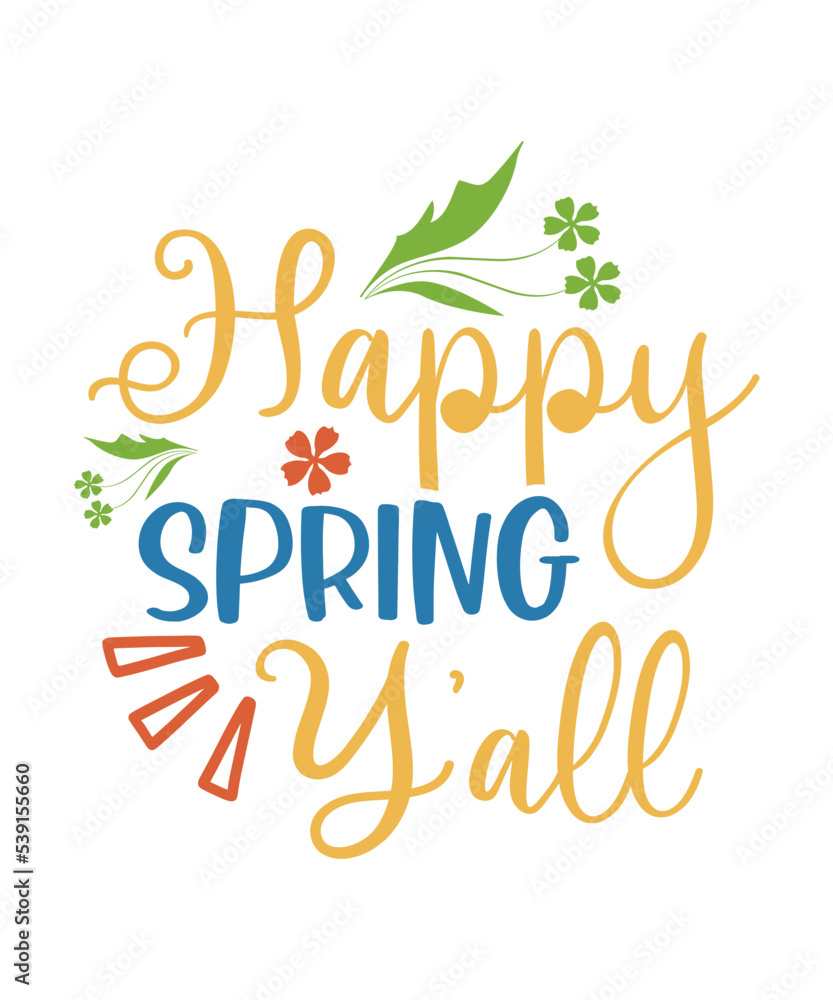 Spring svg bundle, Easter svg, Welcome spring svg, Flower svg, Spring ...