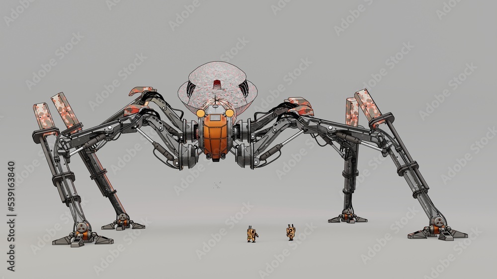 Super spider 3d Model blender 3D artwork.3D rendering.3D illustration ...