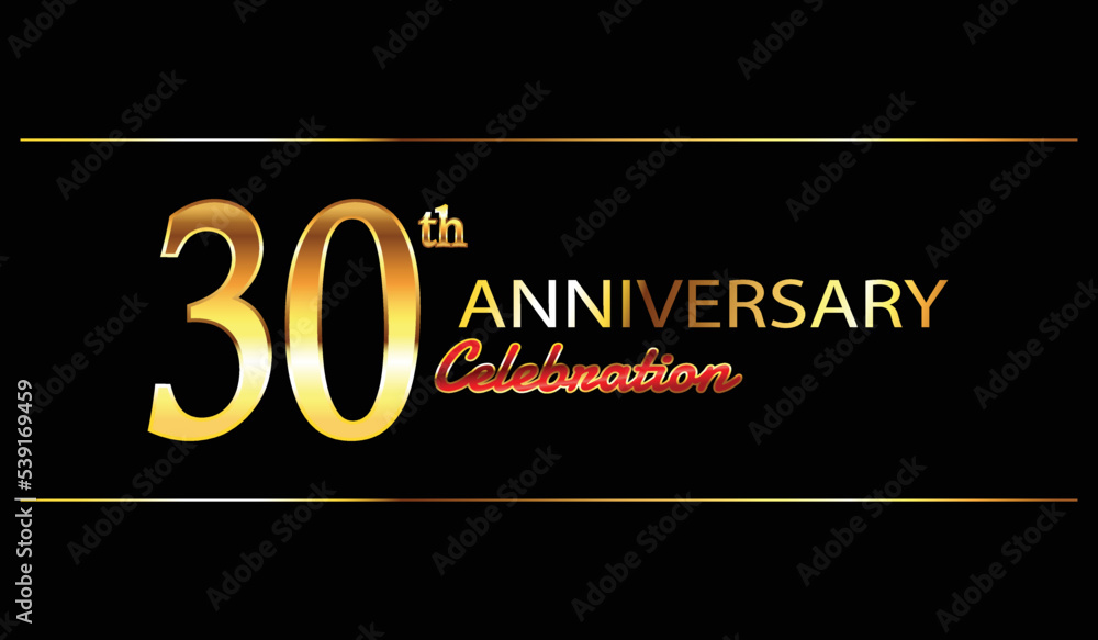 30 anniversary background. 30th anniversary celebration. 30 year ...