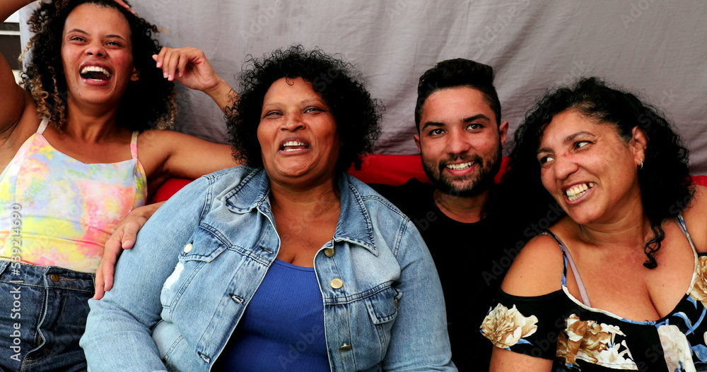 Happy Hispanic People