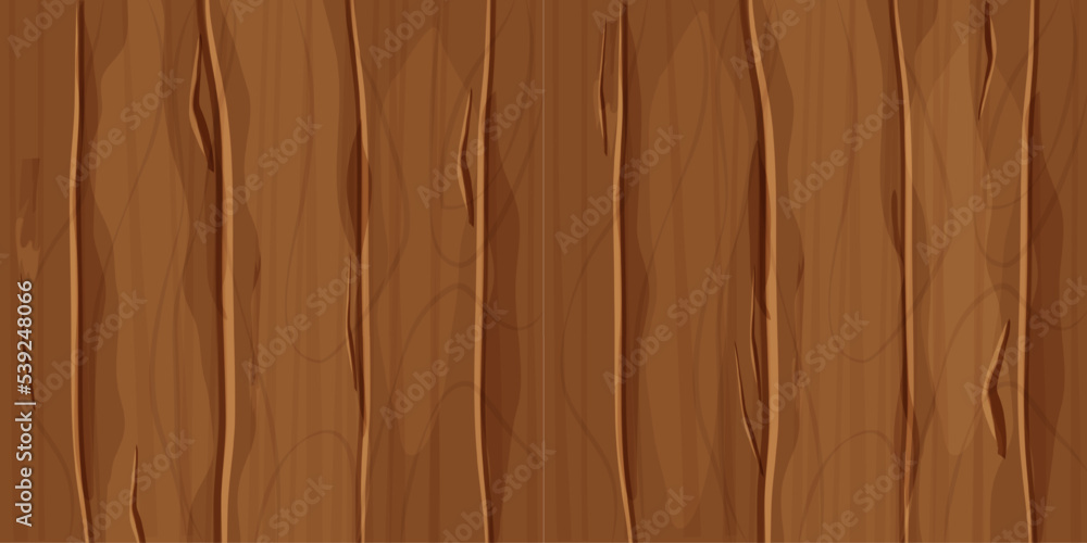 Old wooden texture, cover from planks, ui game background, seamless ...