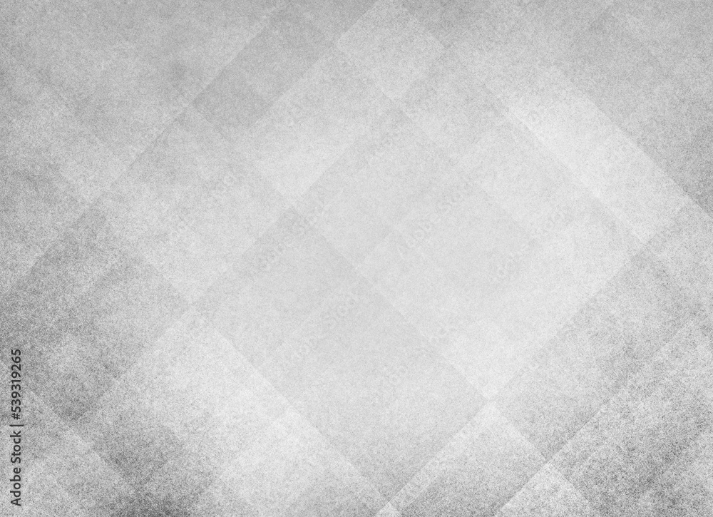 Abstract white background texture with modern art geometric pattern in ...