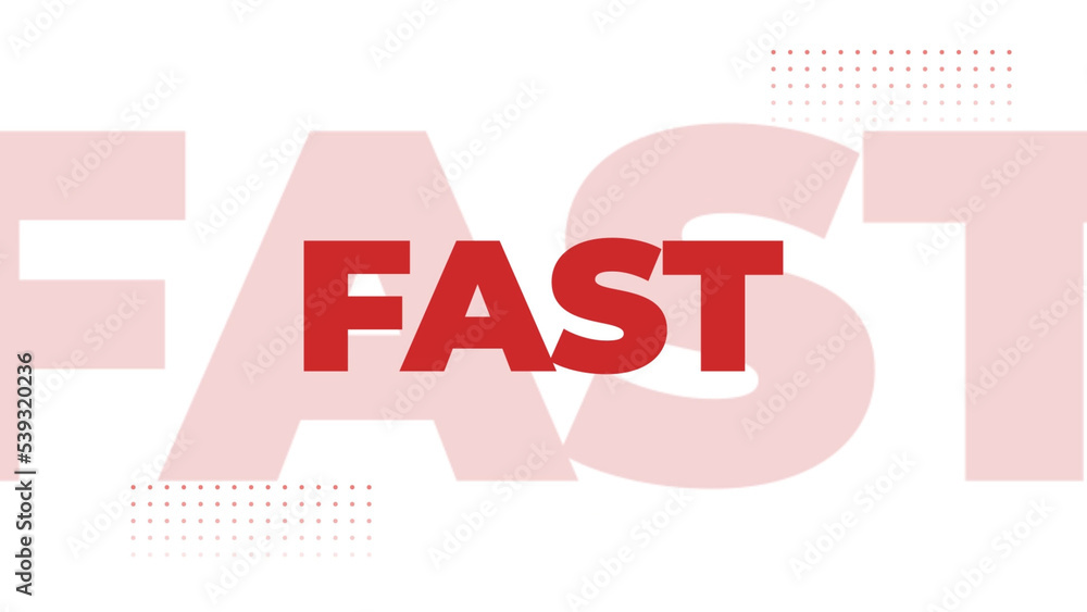 Fast Big Typography and Media Stomp Intro Stock Template | Adobe Stock