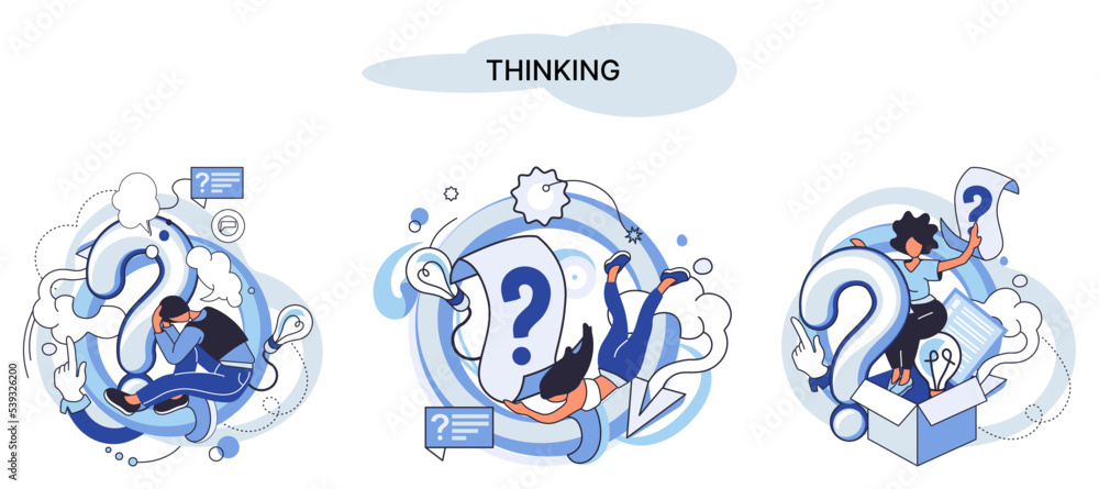 Thinking process of functioning of consciousness, metaphor determines ...