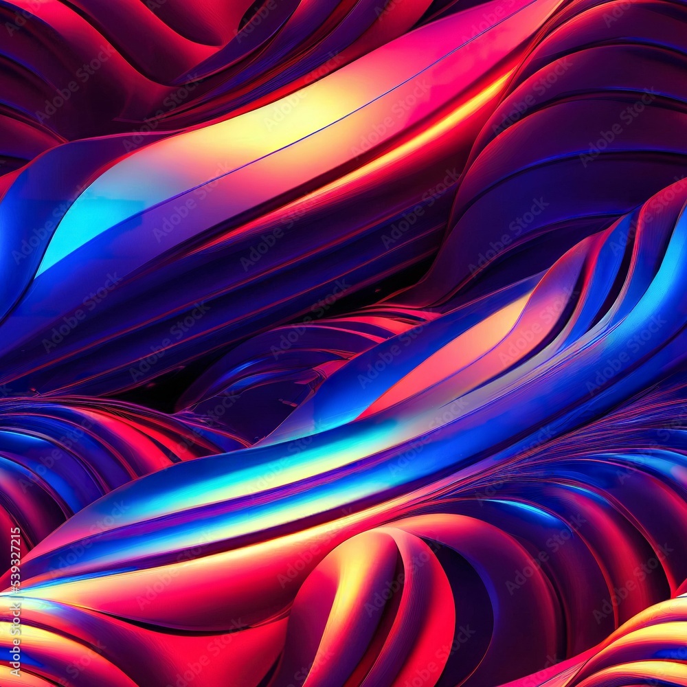 Seamless tech sci-fi pattern texture illustration repeating background ...