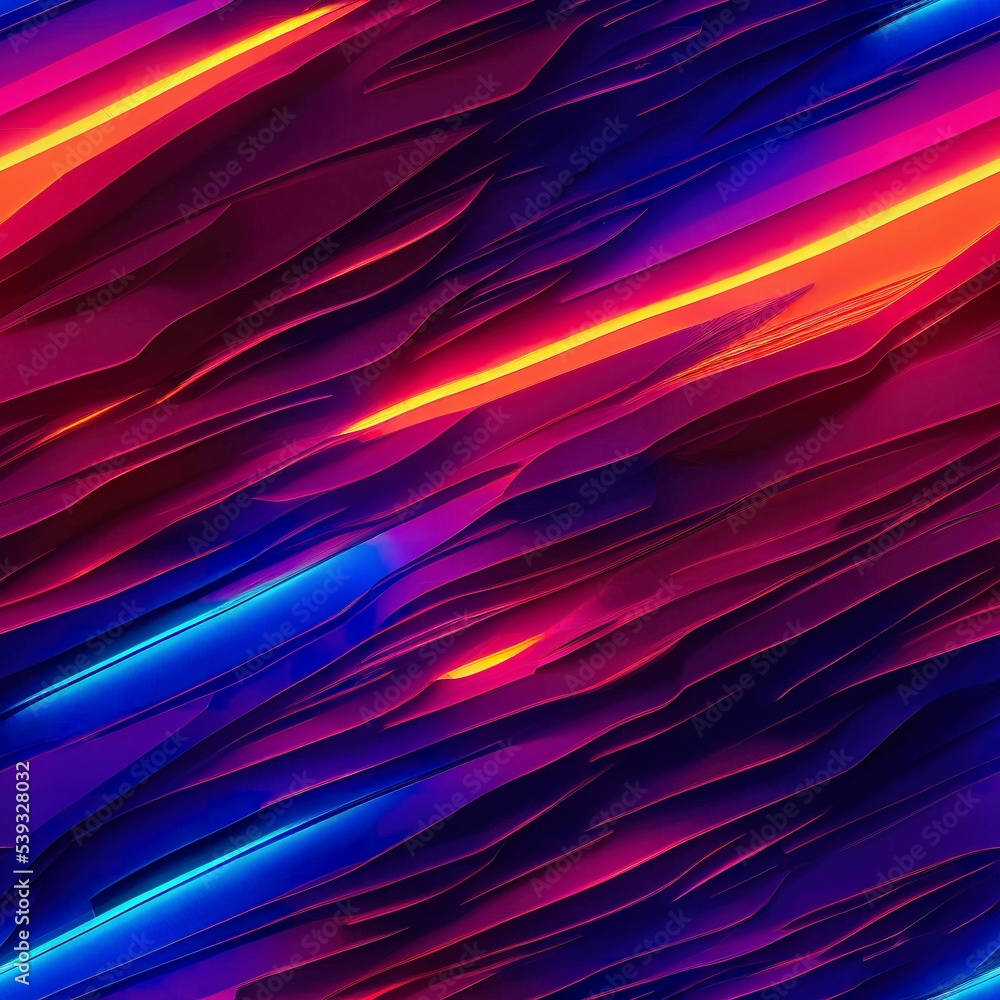 Seamless tech sci-fi pattern texture illustration repeating background geometric pattern ...