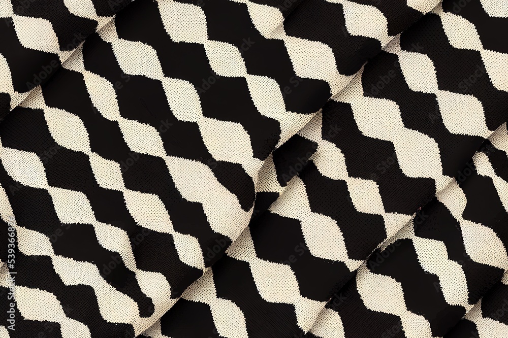 Seamless symbolic arabian pattern. Traditional pattern of a black and ...