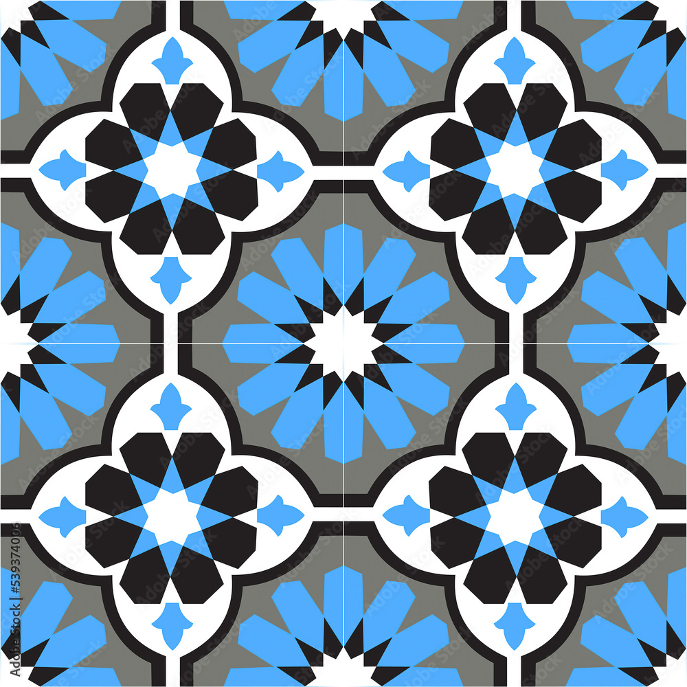Seamless Cement Tile Design – Athangudi Tile, Moroccan tile, Chettinad ...