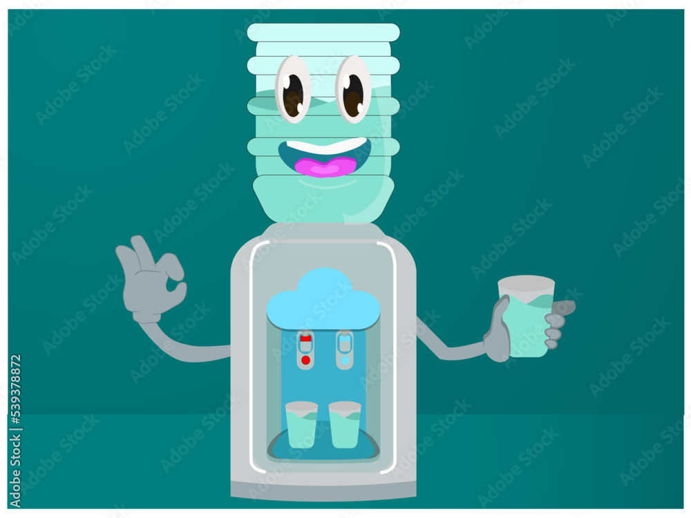 dispenser clipart vector cartoon Stock Vector | Adobe Stock