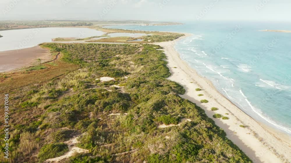 Idyllic Seascape At Riserva naturale orientata Oasi Faunistica di ...