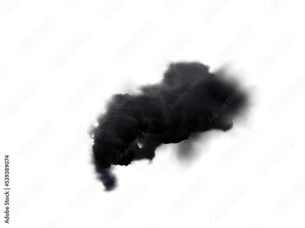 Dark Smoke bomb overlay, Photoshop smoke Bombs, black color smoke ...
