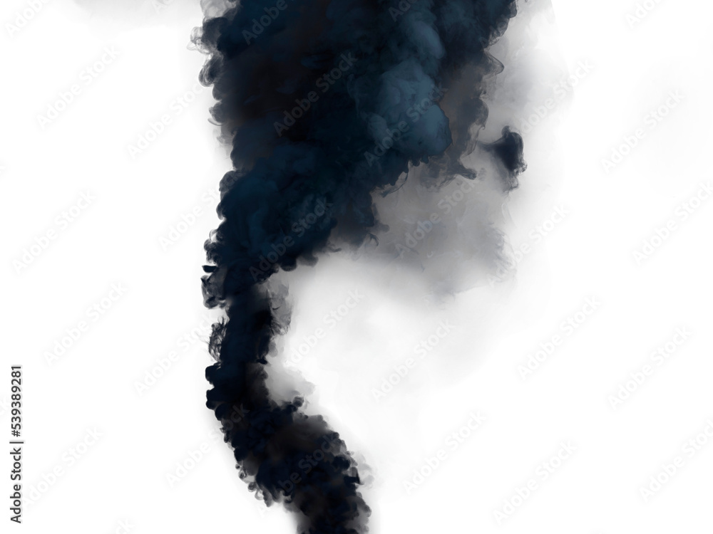 Dark Smoke bomb overlay, Photoshop smoke Bombs, black color smoke ...
