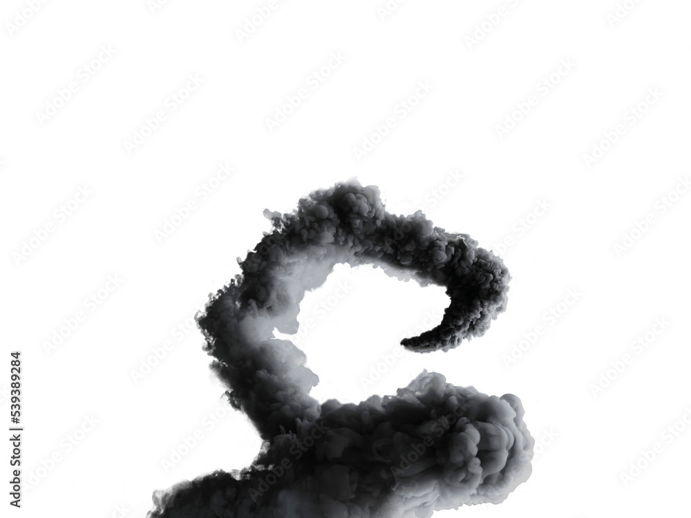 Dark Smoke bomb overlay, Photoshop smoke Bombs, black color smoke ...