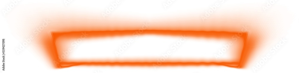 Translucent orange color frame with slightly wavy gradient edges. png ...