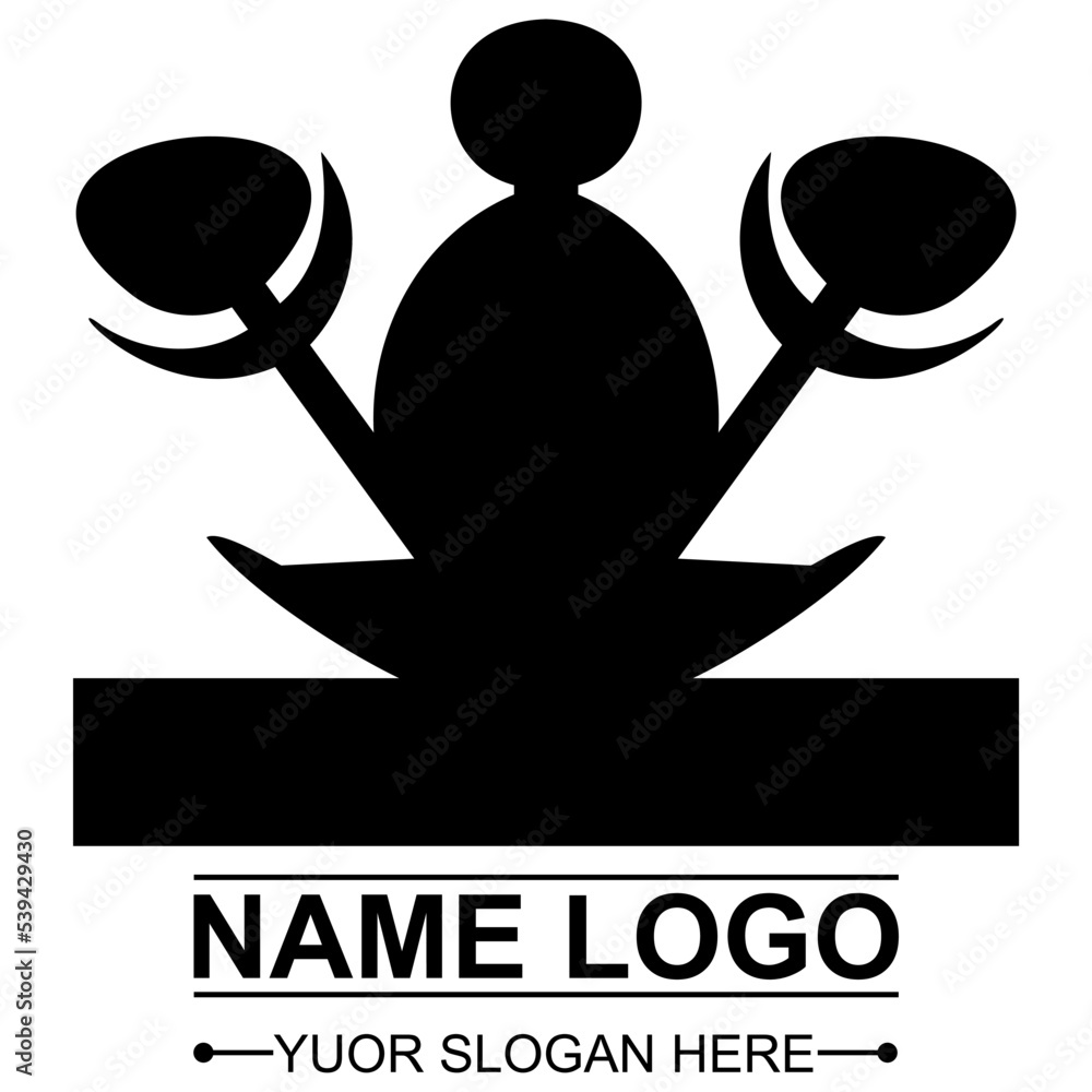 Black Vector Logo, You Can Change The Color As You Like. Isolated White ...