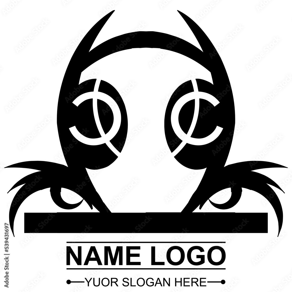 Black Vector Logo, You Can Change The Color As You Like. Isolated White ...