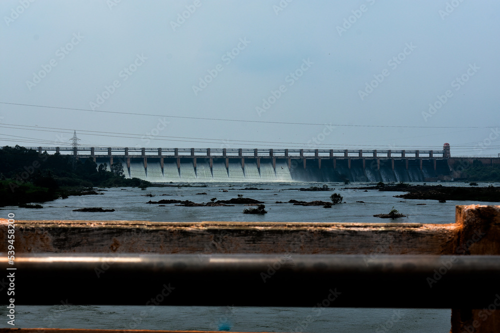 Tungabhadra Dam [The Tungabhadra Dam, also known as Pampa Sagar, is a ...