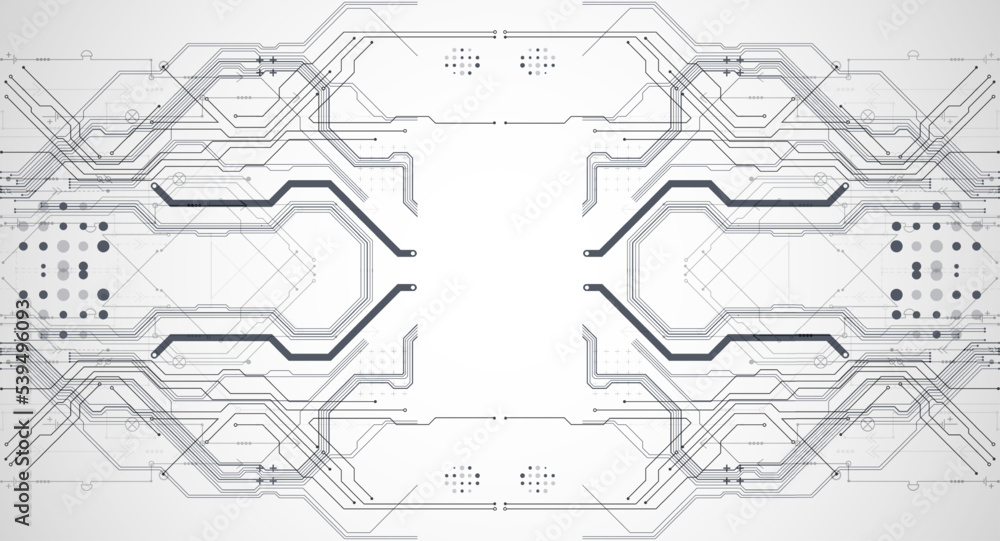 Abstract horizontal technology background. Communication concept ...