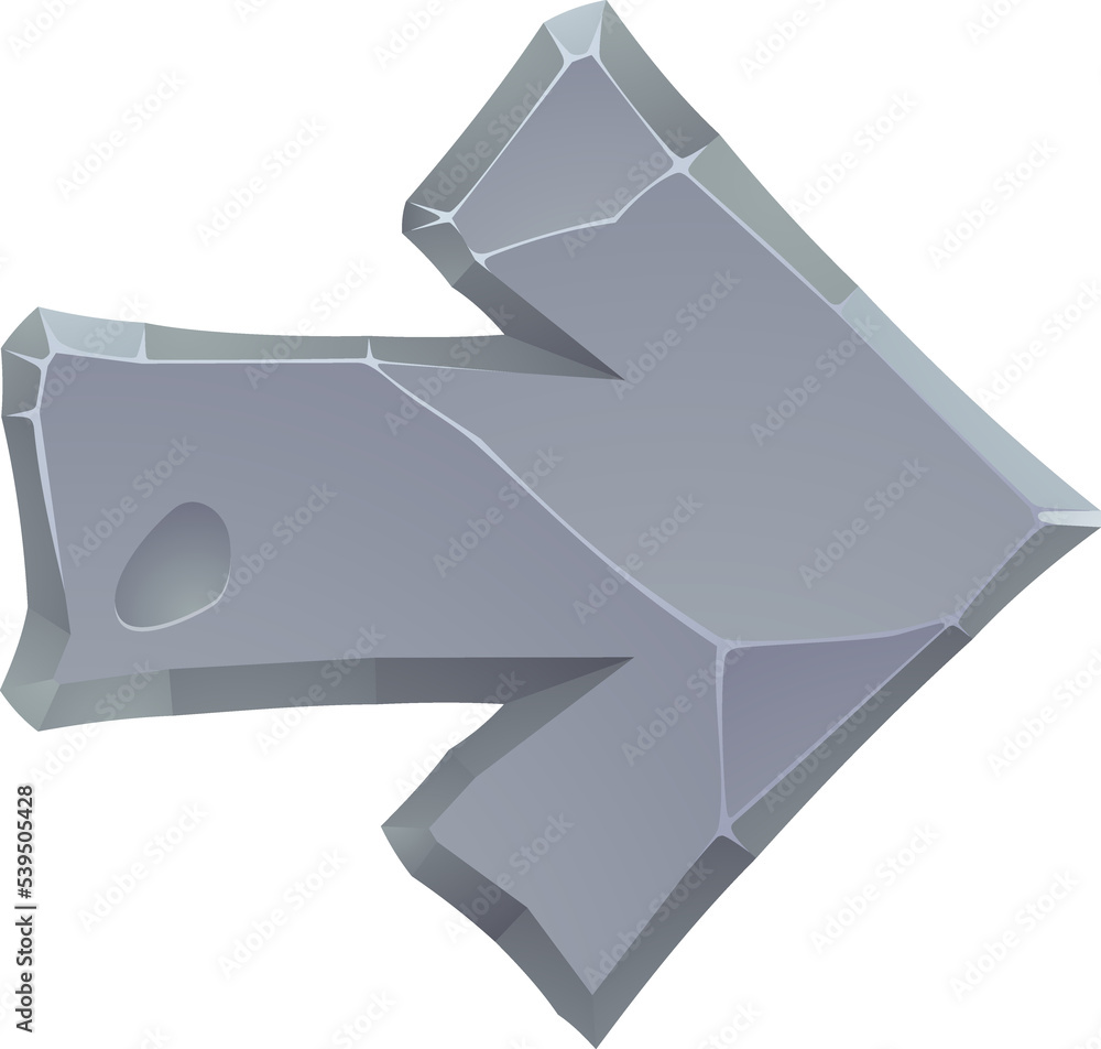 Game arrow right Stock Illustration | Adobe Stock