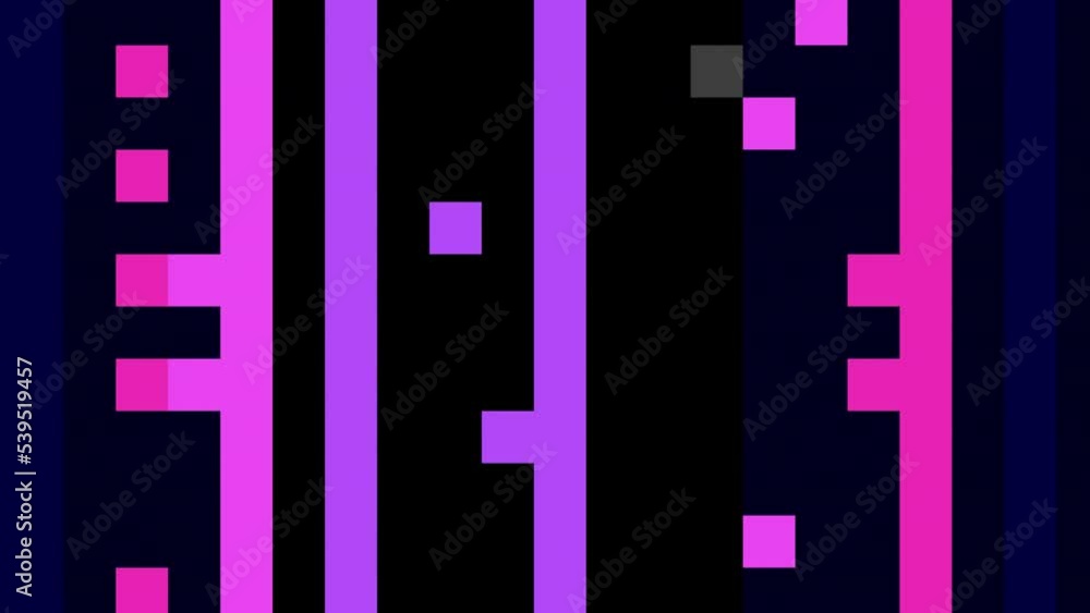 Pixel animation, Visual video effect, Pixel art 8 bit. Old school style ...