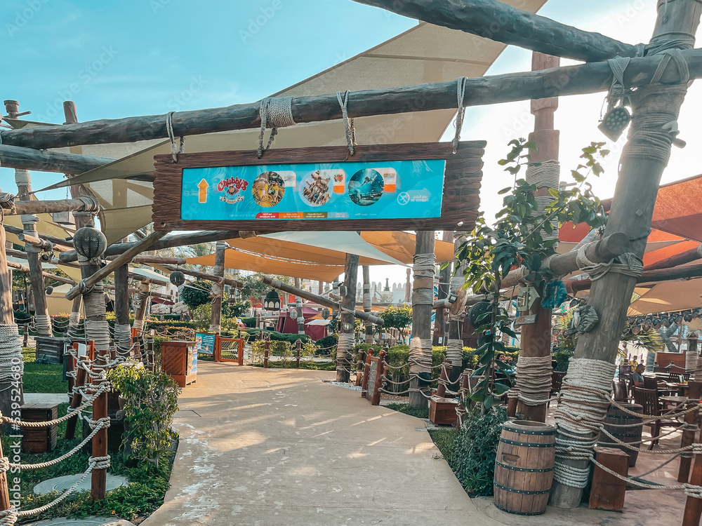 Yas Waterworld theme park at the Yas Island in Abu Dhabi - Yas ...