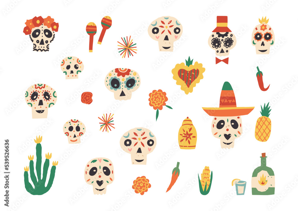 Dia De Los Muertos Clipart Dia De Los Muertos Clipart