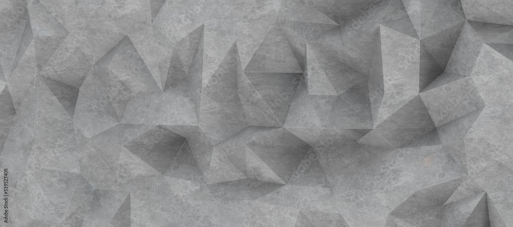 shape. Distorted low poly backdrop with sharp lines. Stock Illustration ...