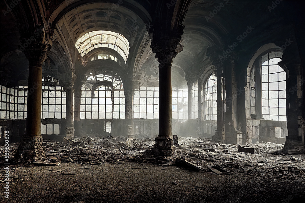 urbex Stock Illustration | Adobe Stock