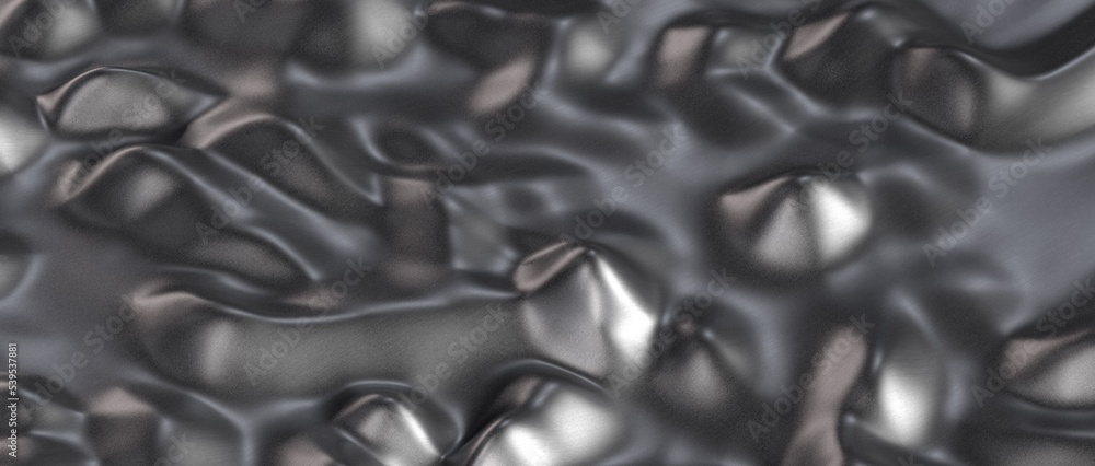 Fluid round abstract shape, futuristic modern banner design template ...