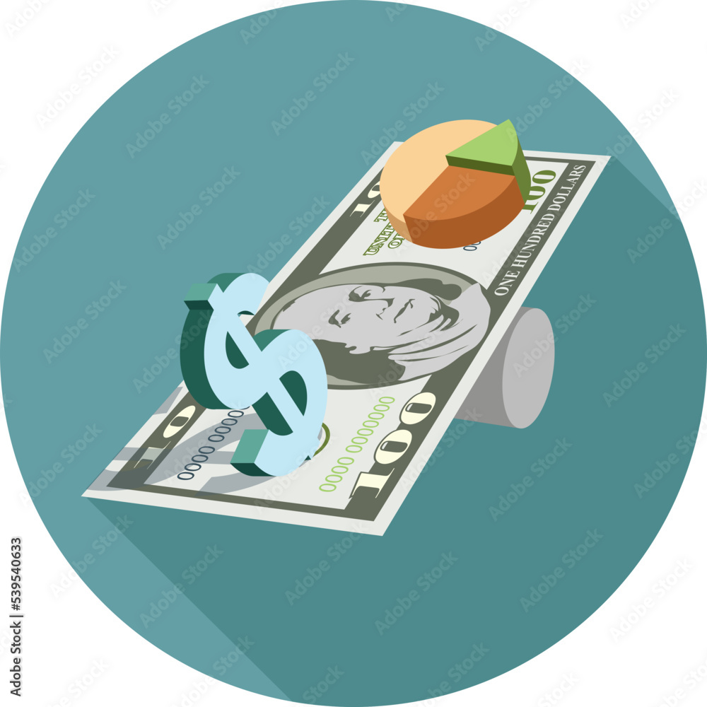 Financial Vector illustration SVG. Stock Vector | Adobe Stock