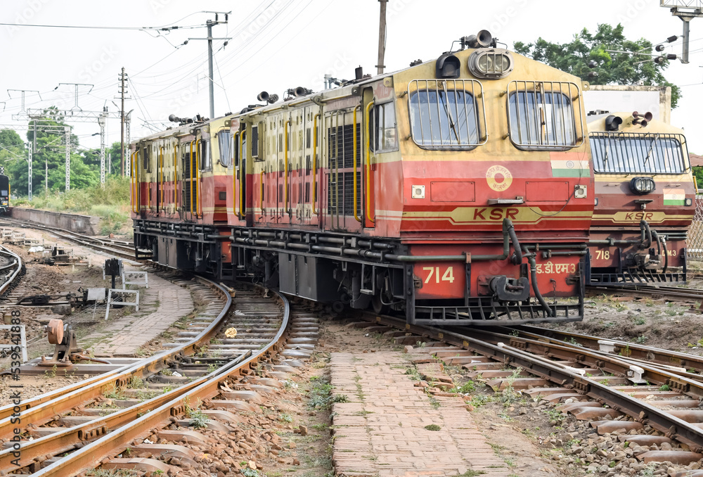 Indian Diesel Engine Train