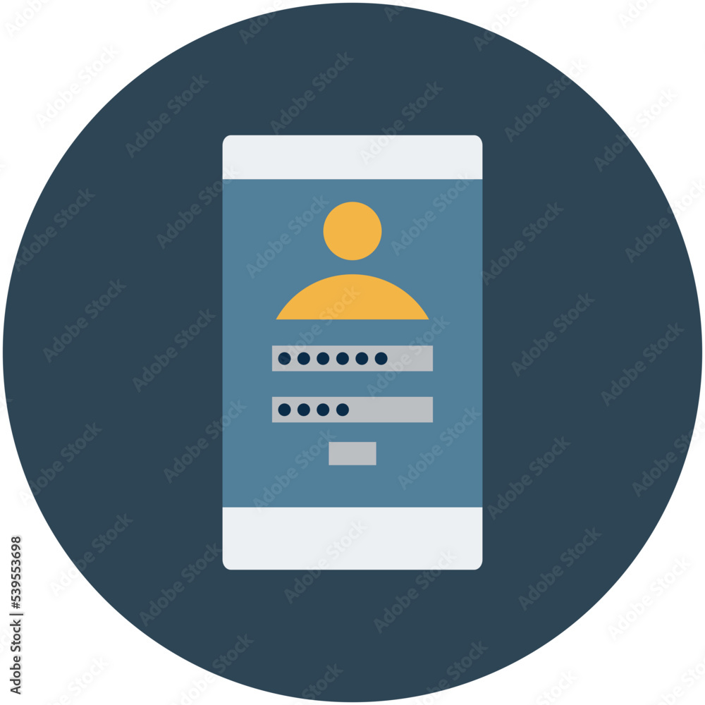 User profile vector icon office work svg vector illustration. Stock ...