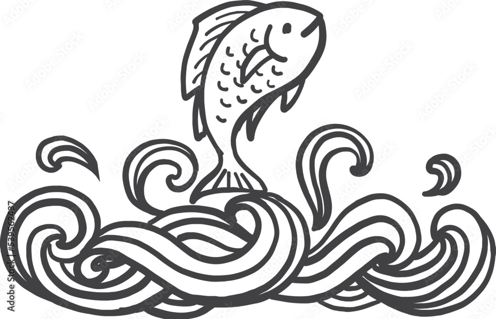 Fish Svg Design Fishing Fish Fishing Lover Fisherman Vector File 