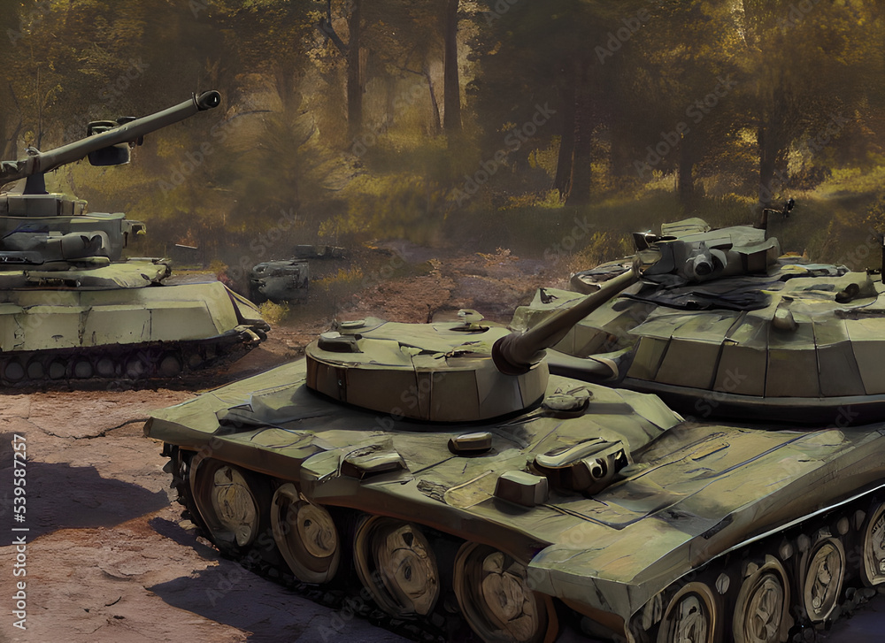 Heavy Armed Isolated Armour Gun Weapon Transport Old Armor Forces Tank ...